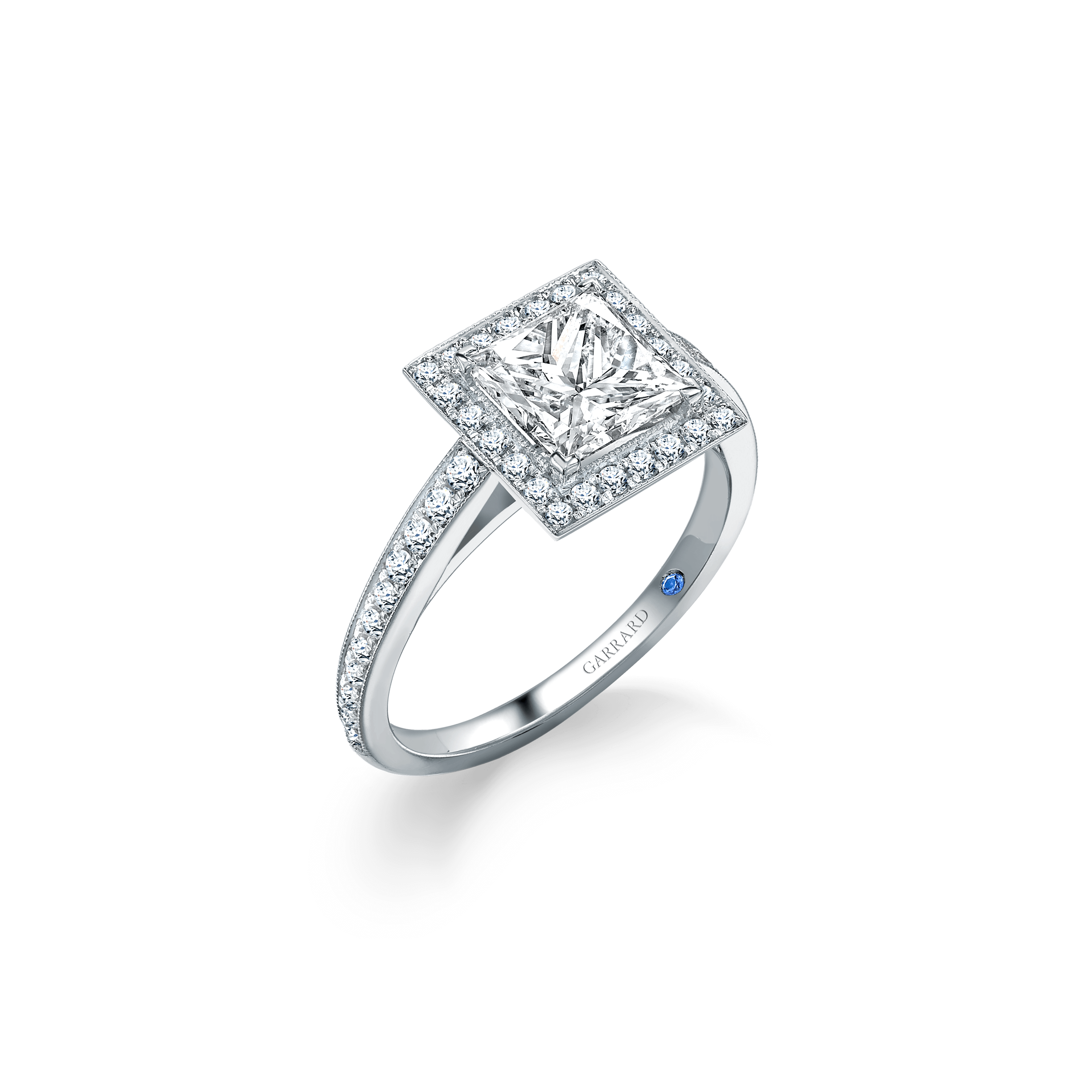 Halo Engagement Rings | Diamond & Gemstone Styles | UK Royal Warrant