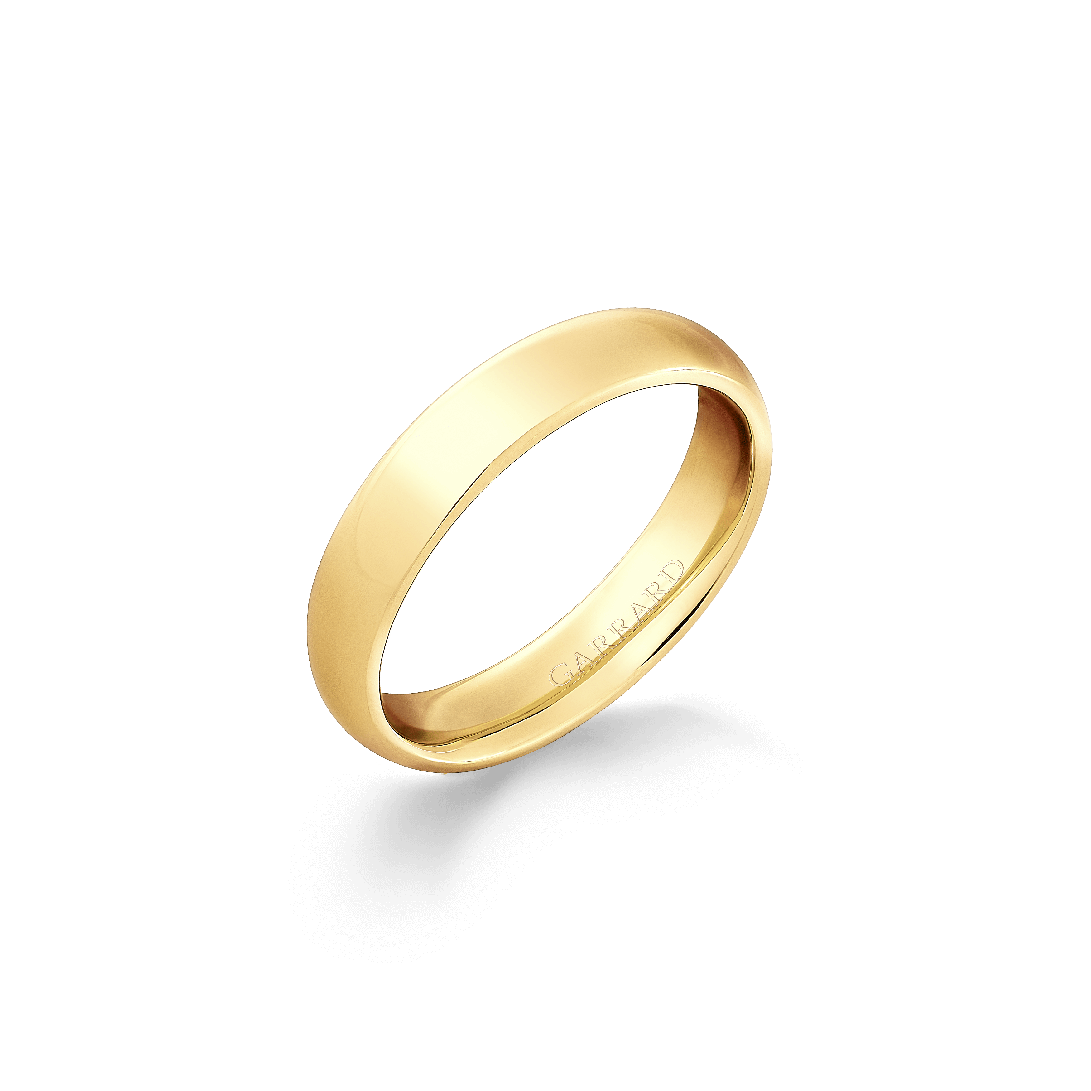 Heavy Court Wedding Ring in 18ct Yellow Gold | 5mm